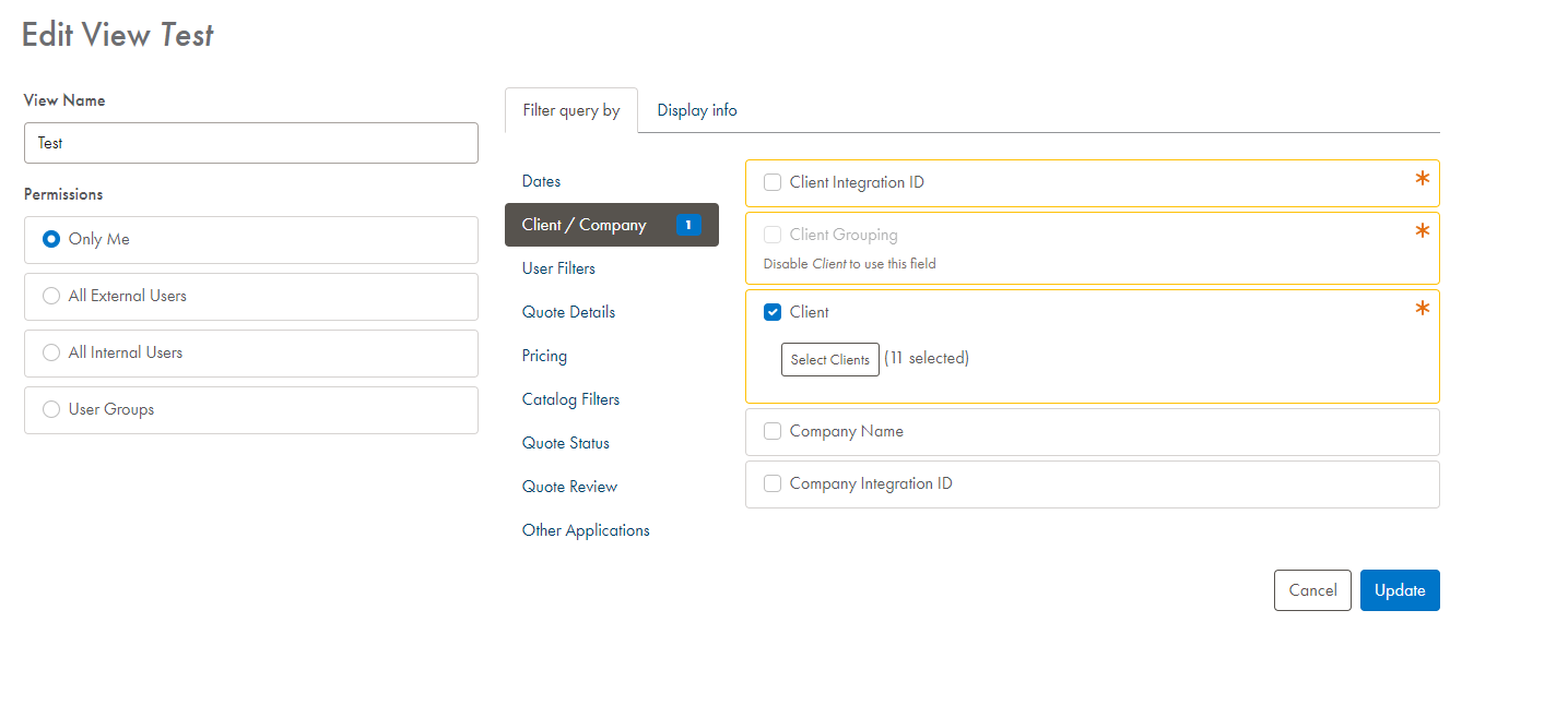 WebOS - Advanced Search
