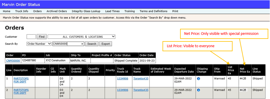 MOS - How to enable the Net Price column