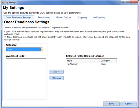 Backoffice - Order Web Service