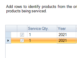 OMS - eService Field Service "Request Service Crew" button is greyed out