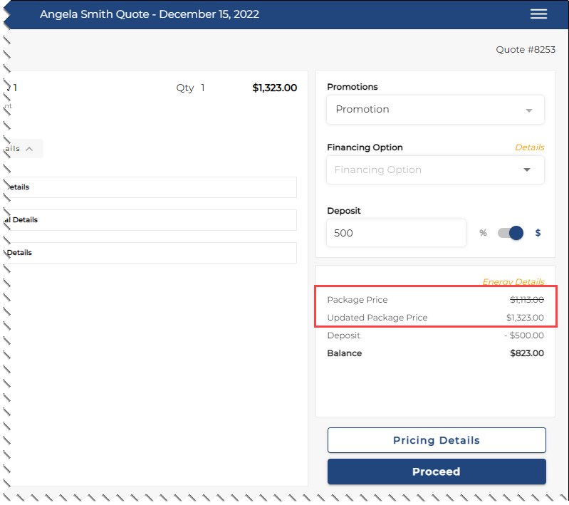 Infinity Designer - Change Order and Phased Project Workflows