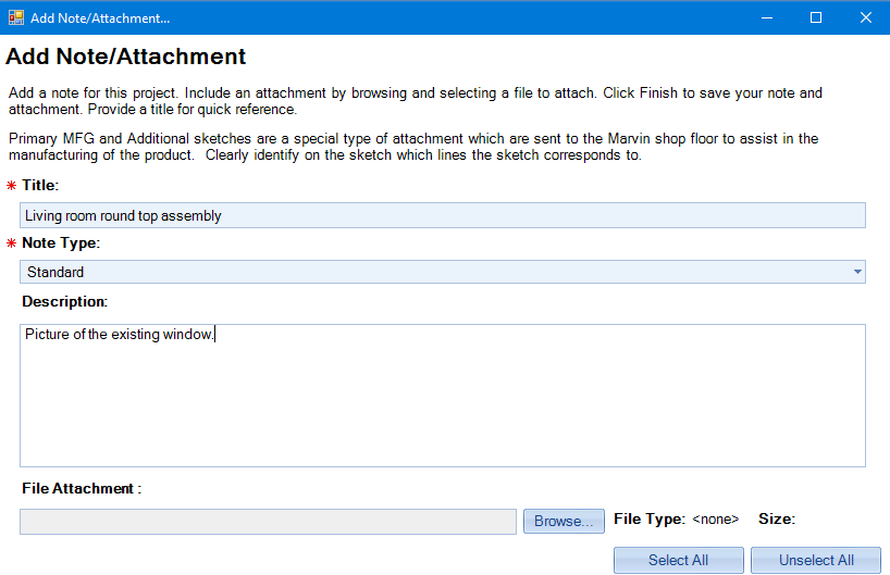 OMS - Working with Notes and Attachments